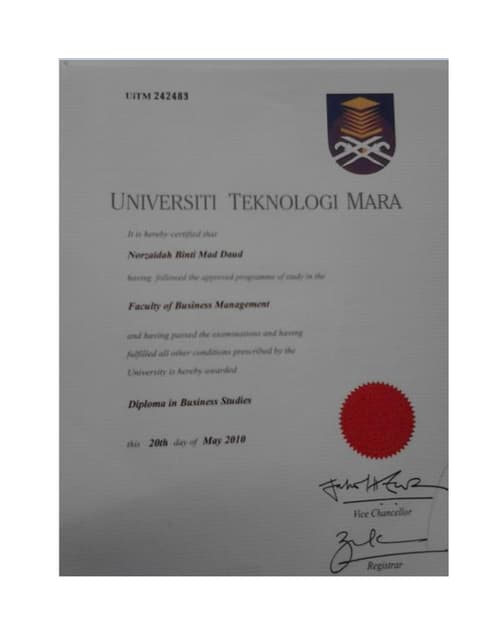 SCROLL (Bachelor Degree) | PDF