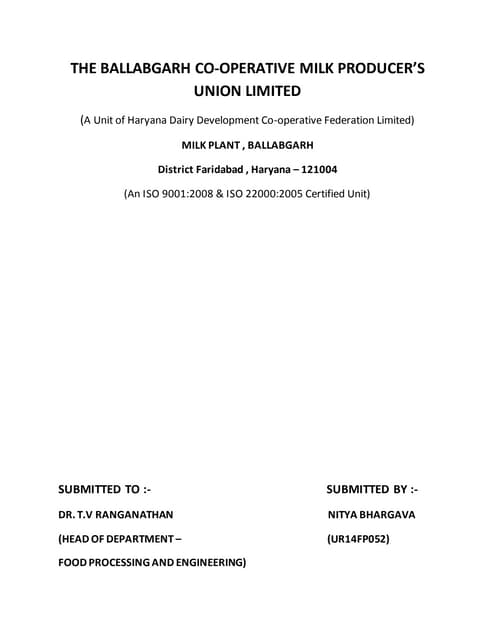 Cream separator - Cream separation in milk | PPT