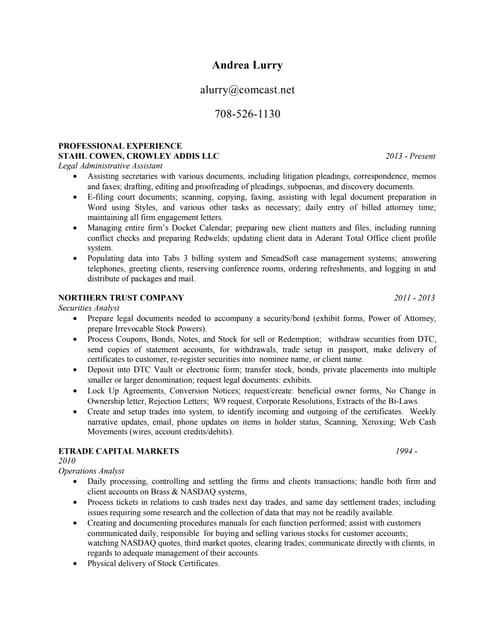 Resume of Denise M Minton | PDF