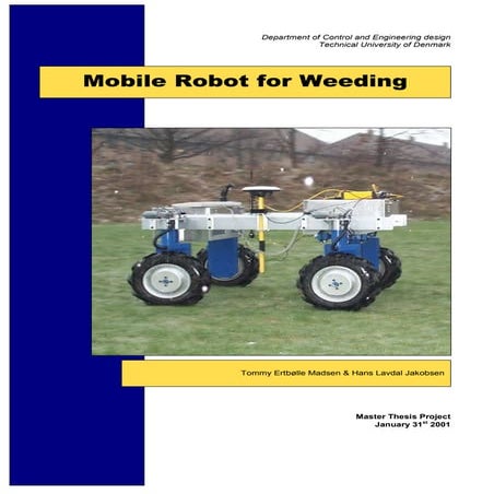 Thesis - Mobile Robot for Weeding | PDF