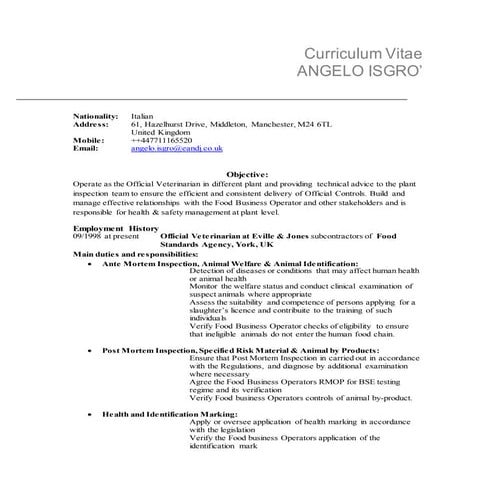 CV angelo isgro 1 | DOCX