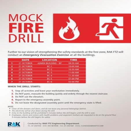 Poster - Fire Drill 2014 (841x1189) | PDF