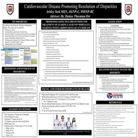 POSTER TEMPLATE FOR HC DISPARITIES | PPTX
