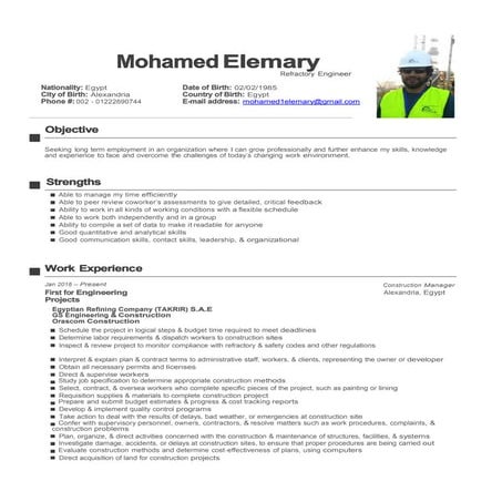 MY CV2 | PDF