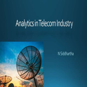 Analytics in Telecom Industry | PPT