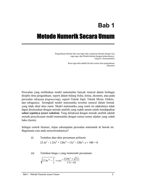 Metode Numerik Secara Umum.ppt