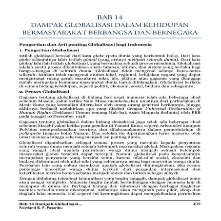 Bab 14-dampak-globalisasi | PDF