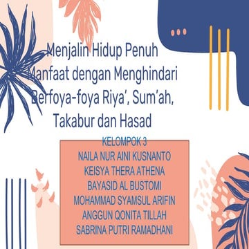 bab-3-kls-10-menjalani-hidup-penuh-manfaat-dengan-menghindari-berfoya ...