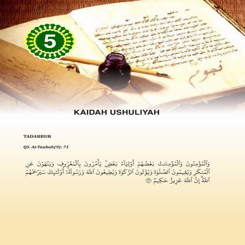 Bab 5-fikih kaidah ushuliyah kelas 12 | PDF