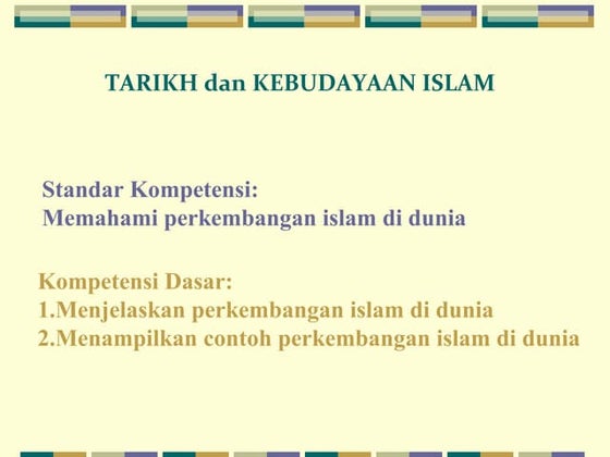 Perkembangan Islam Di Indonesia | PPT