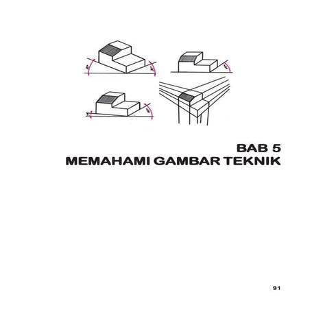 Bab 05a memahami gambar teknik TEKNIK MESIN | PDF