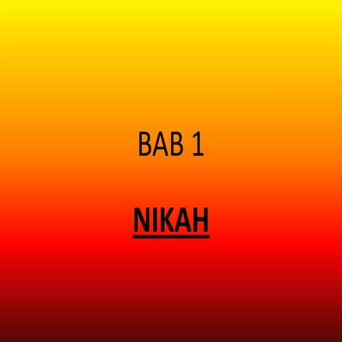 Bab 1 | PPTX