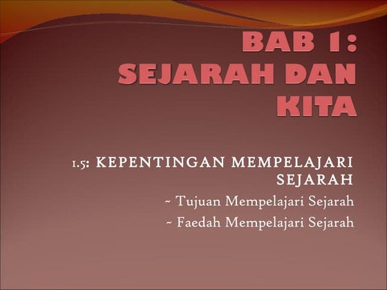 Musni Umar: Pelajar dan Pentingnya Pembangunan Wawasan Kebangsaan | PPT