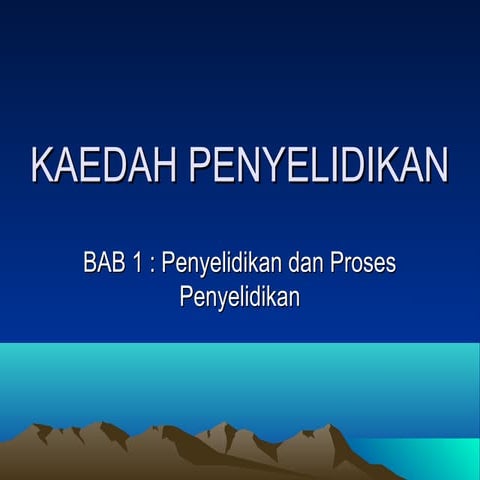 Bab 1 | PPT