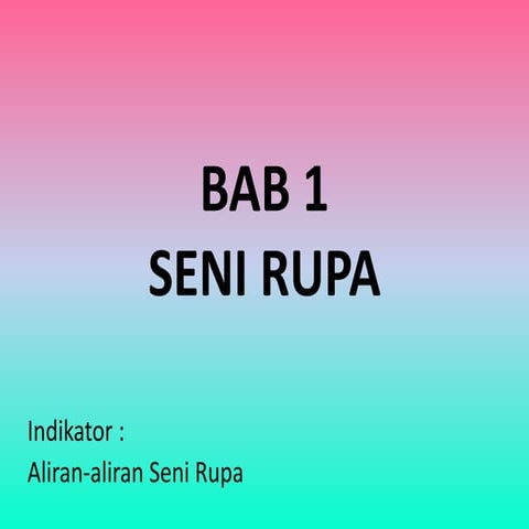 Bab 1 | PPT