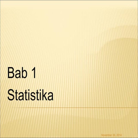 Bab 1 | PPT