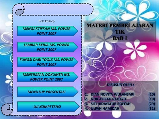 TIK kelas 5 SD BAB 1 Materi microsoft power point | PPTX