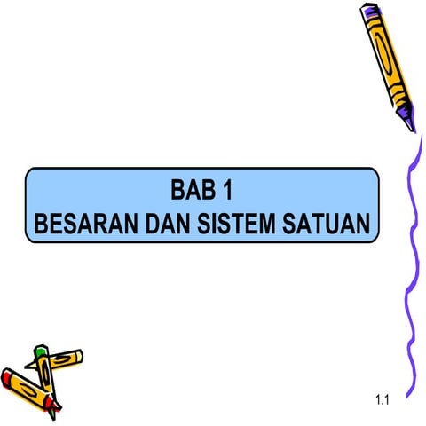 Bab1 besaran dan satuan | PPT