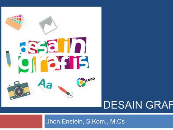 Materi Desain Grafis Lengkap PowerPoint 2025 | PPTX
