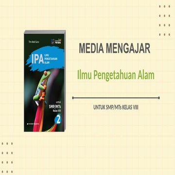 Bab 1-Sel dan Perkembangannya. IPA kelas 8pptx | PPTX