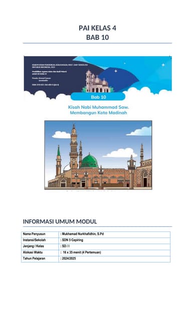 Modul Ajar PAK SMA Kelas 11 Kurikulum Merdeka | PDF