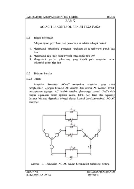 Litar bekalan kuasa | PDF