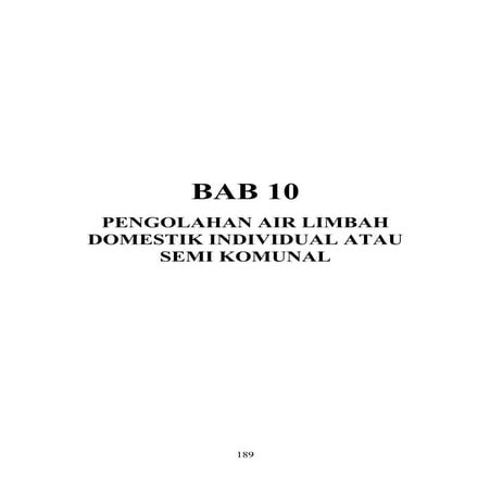 Bab10 semi komunal | PDF