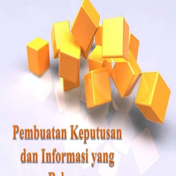 Pembuat Keputusan dan Informasi yang Relevan | PPTX