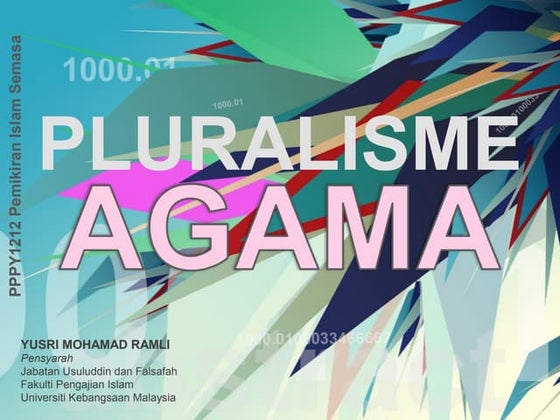 Pluralisme | PPTX