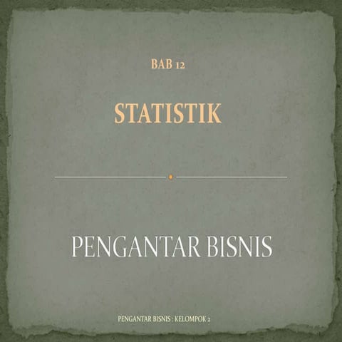 Bab 12 | PPT