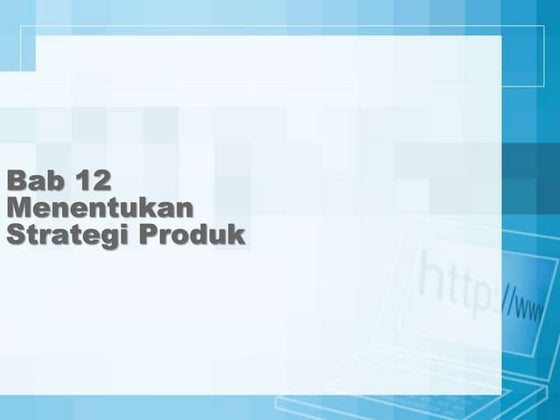Siklus hidup produk | PPTX