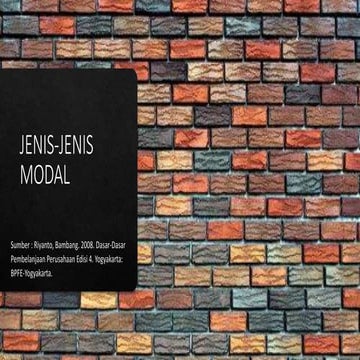 BAB 14 Jenis-Jenis Modal.pptx