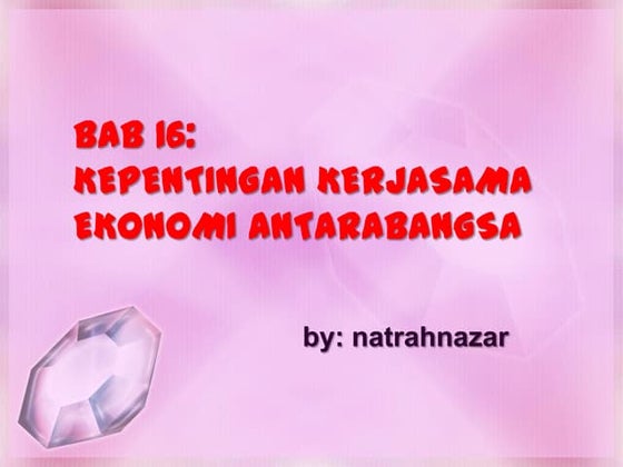 Latihan bab 16 | PPTX