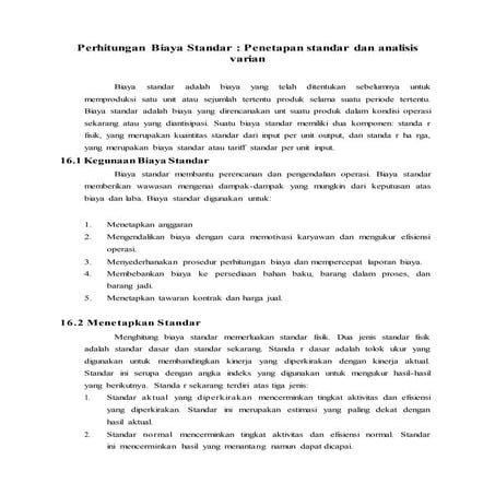 Bab 16 resume | DOCX