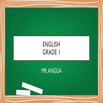 BAB 1 Greetings for the first grade.pptx