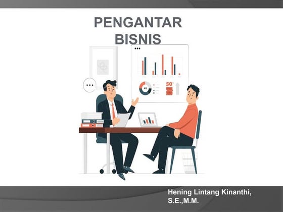 Materi Pengantar Bisnis PowerPoint Terbaru | PPTX