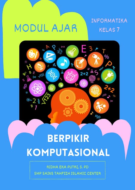 MODUL AJAR INFORMATIKA BERPIKIR KOMPUTASIONAL KELAS X SMK | PDF