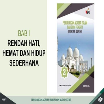 Bab 1 Rendah Hati, Hemat, dan Hidup Sederhana_STD y.pptx