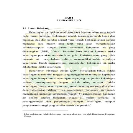 Bab 1 Pendahuluan | PDF