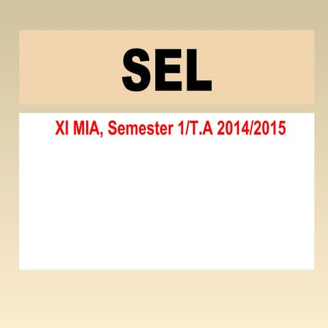 Bab 1 Sel - kelas XI | PPT