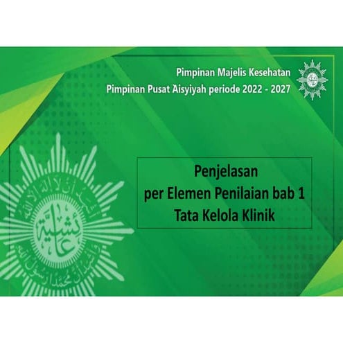 Standar Akreditasi Klinik Untuk Kemajuan Pdf