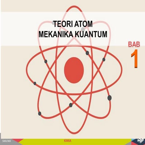 Bab 1 Teori Atom Mekanika Kuantum kelas 8 ipa | PDF