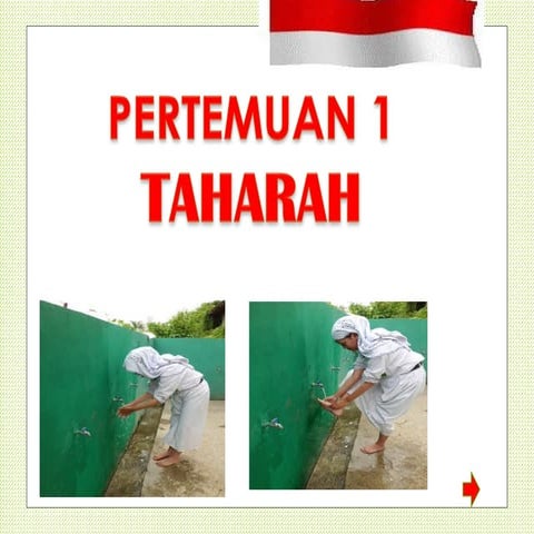 BAB 1 THAHARAH (Bersuci) Bagian Satu.ppt