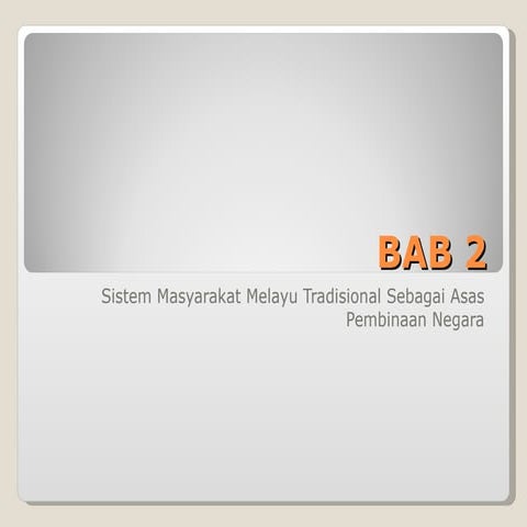 Bab 2 | PPT