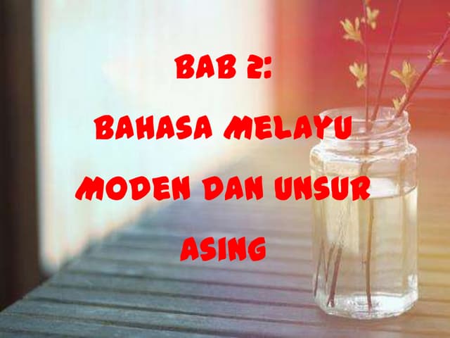BAHASA MELAYU PRAMERDEKA | PPTX
