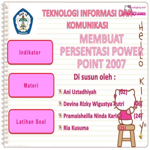 TIK bab 2 kelas 9 | PPTX