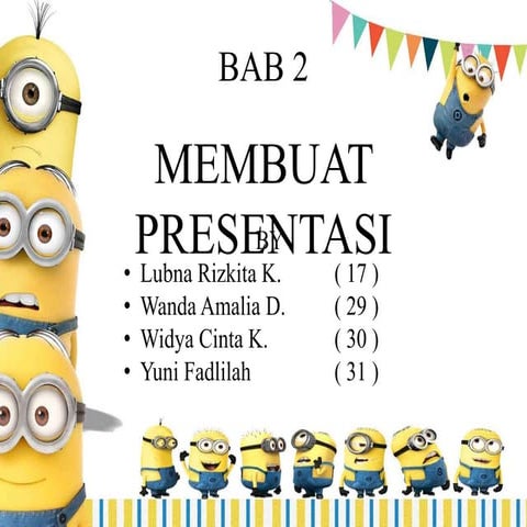 TIK Bab 2 "Membuat Presentasi" | PPTX