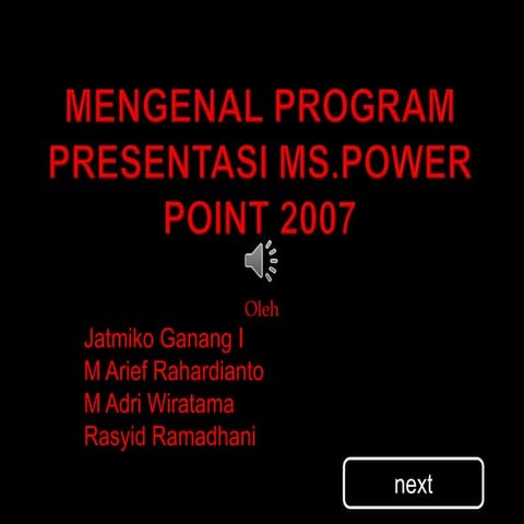 Tutorial Slide Presentasi Video | DOCX