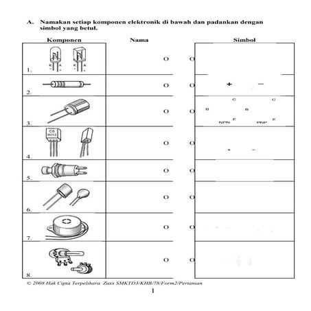 KHF2 - Bab 2 Elektronik | DOC