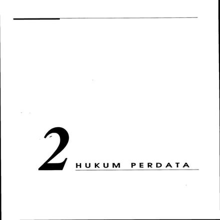 Bab2 hukum perdata | PDF